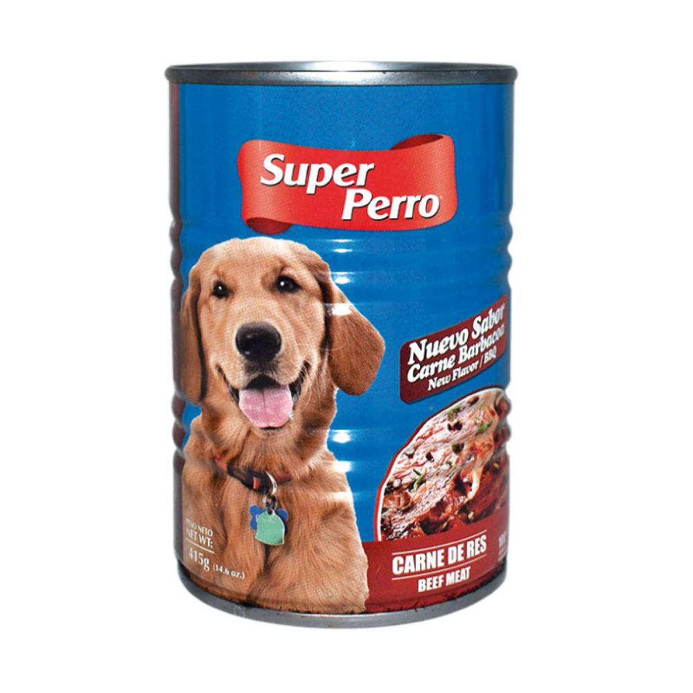 Super Perro Wet Dog Food Beef Flavor (14.1oz) | Farmacias Savia – Max*s Department Store