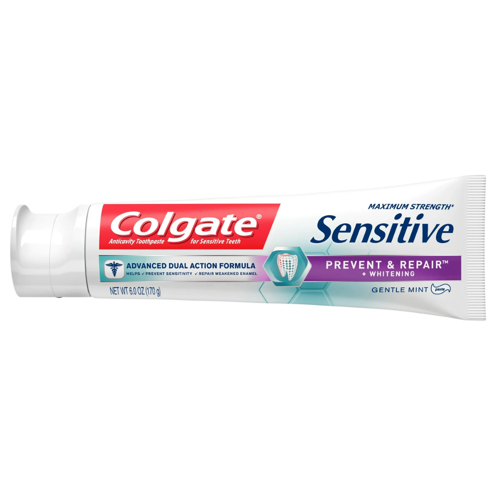 Colgate Sensitive Prevent & Repair Whitening Toothpaste (6 oz ...