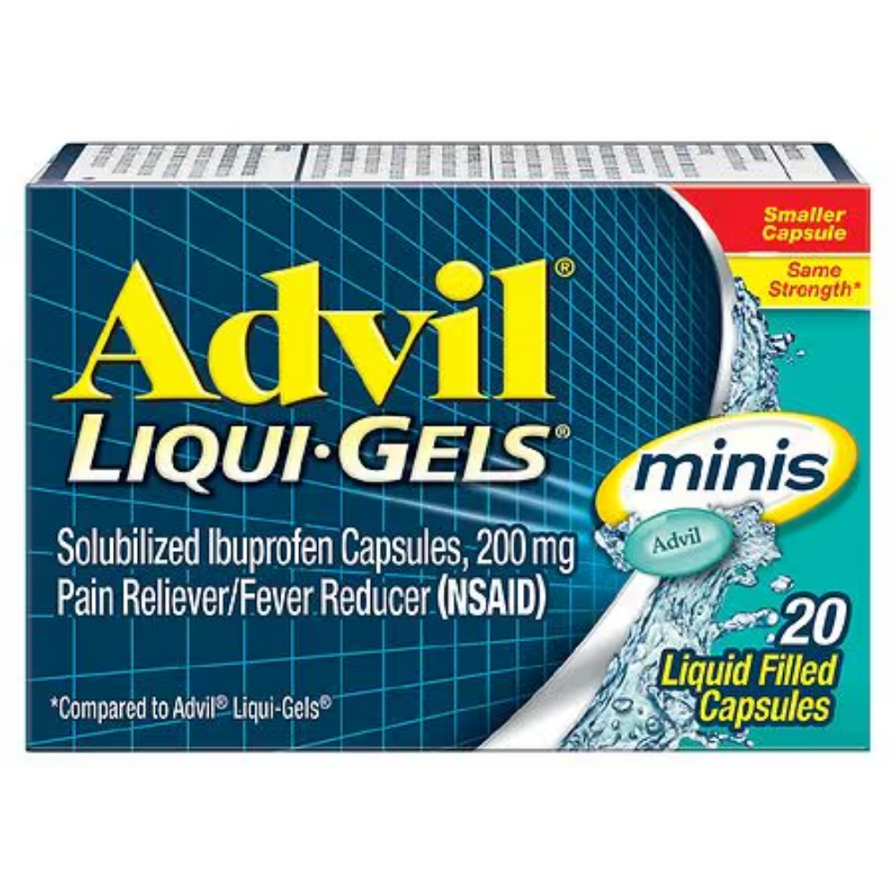 Advil Liqui-Gels Mini 200 mg Ibuprofen (20 ct) | Farmacias Savia – Max ...