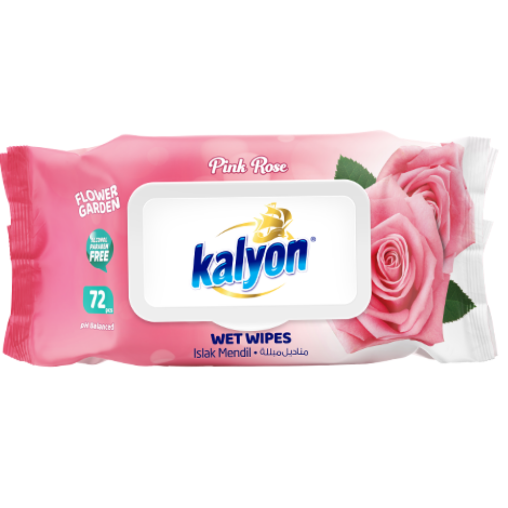 Kalyon Pink Rose Wet Wipes (72ct) | Farmacias Savia – Max*s Department ...