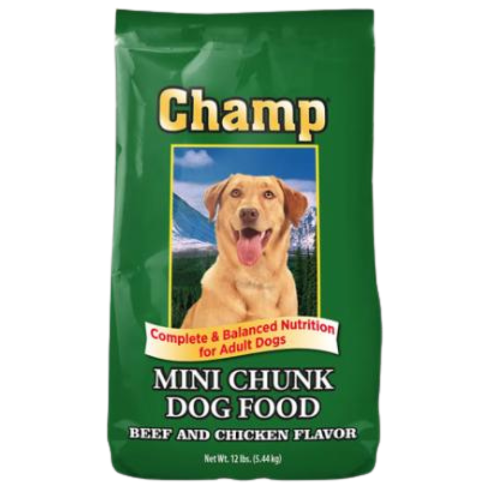 Champ Mini Chunk Beef & Chicken Flavor Dog Food (12 lb) | Farmacias ...