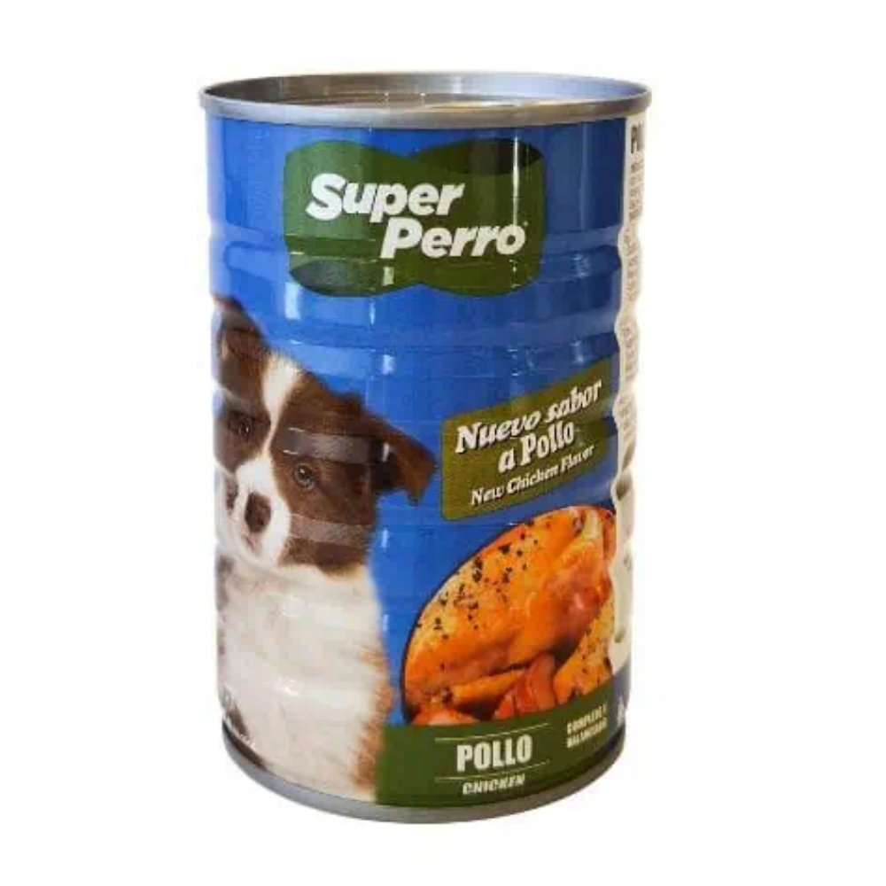 Super Perro Chicken Wet Dog Food Can (14.11 oz) | Farmacias Savia – Max ...