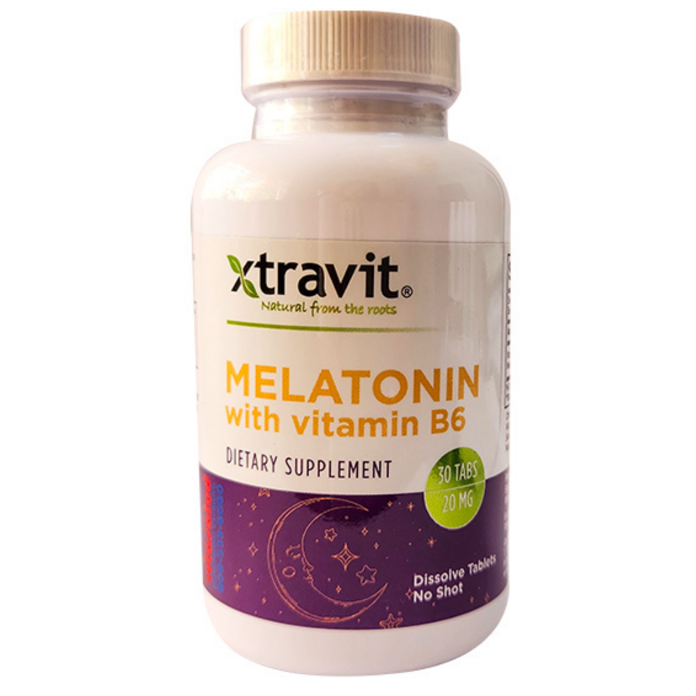 Xtravit Melatonin with Vitamin B6 Tablets (30 ct) | Farmacias Savia ...